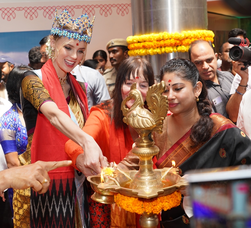 140 countries come together for a grand beauty pageant in Telangana for ...